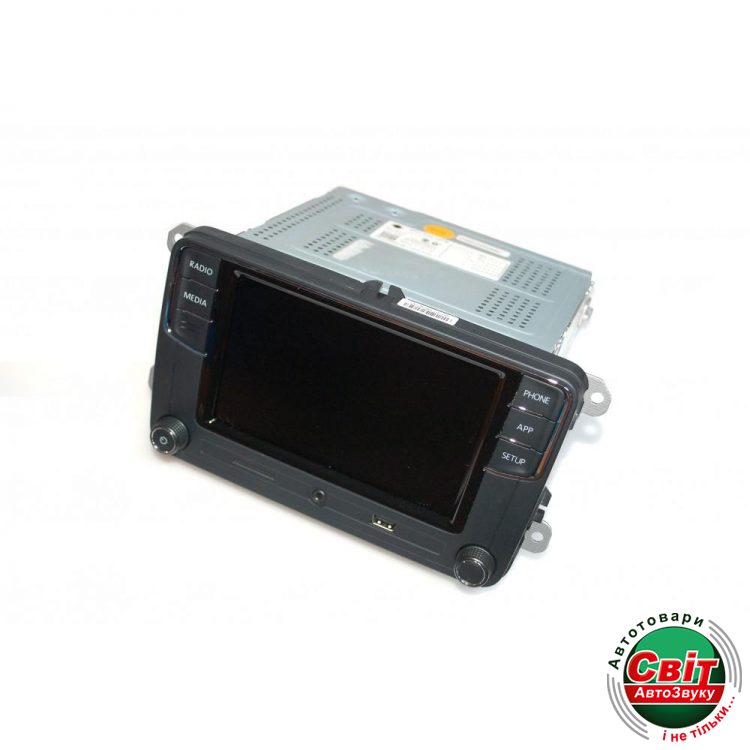 Автомагнітола штатна RCD330 Skoda PQ CarPlay RUS. Ціна, купити недорого ...