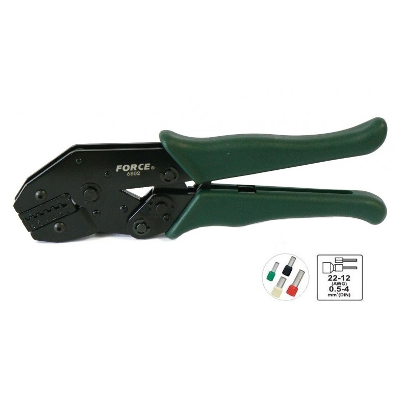 Кліщі для обтискання клем Force 6802 ⏩ Ціна, купити недорого Україна ...